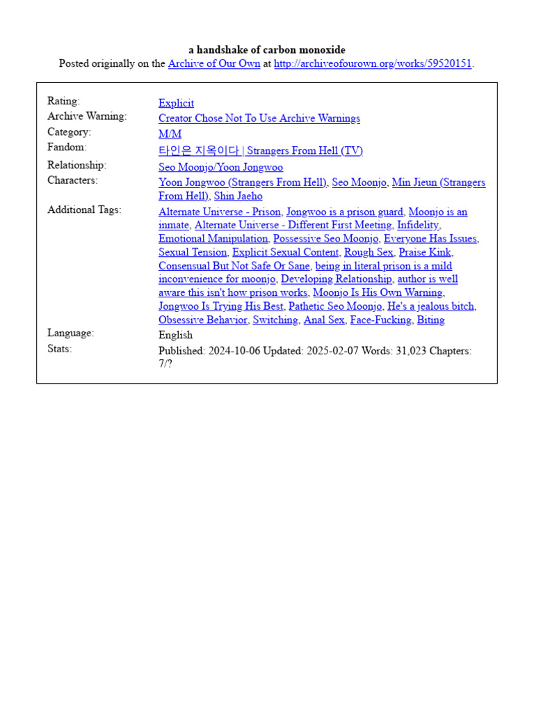 A Handshake of Carbon | PDF