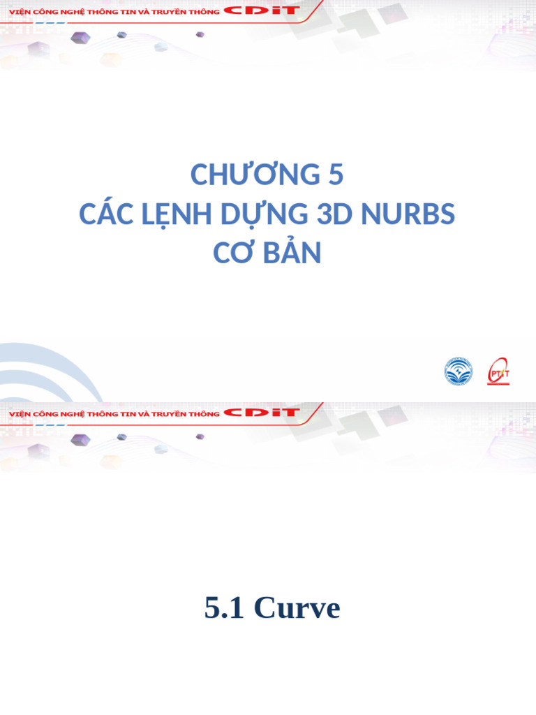 05_Các Lệnh Dựng Hình 3D Nurbs Cơ Bản | PDF