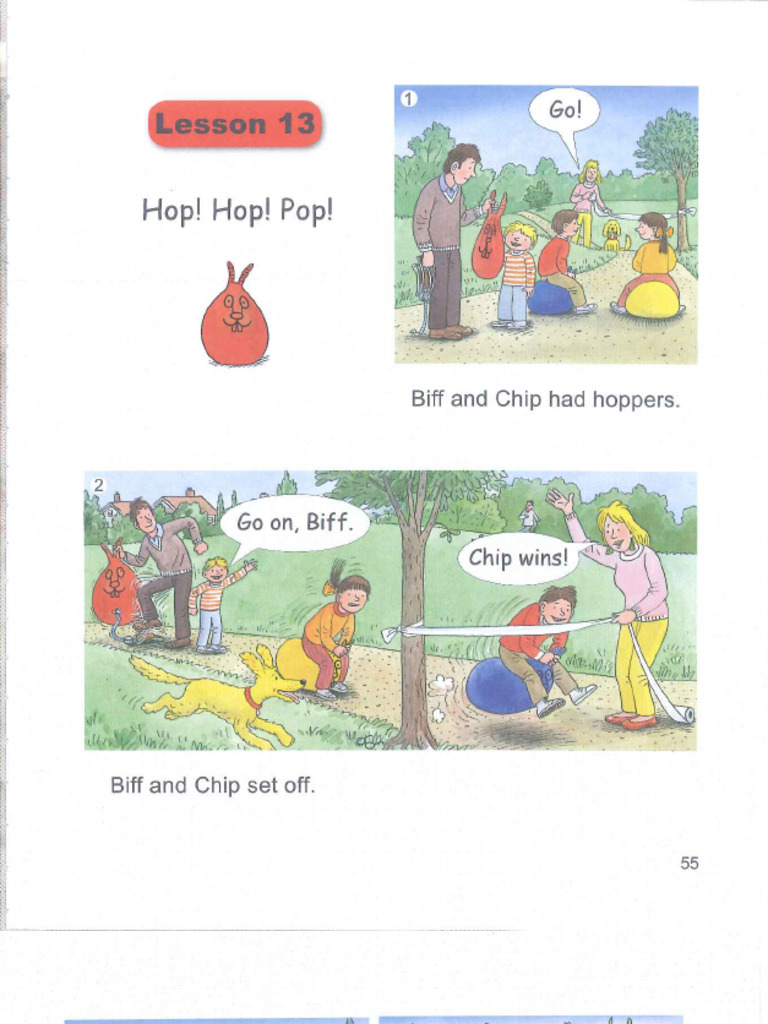 Lesson13 Hop!Hop!Hop! | PDF