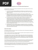 The NLP Core Transformation Process | PDF | Feeling | Subjective Experience