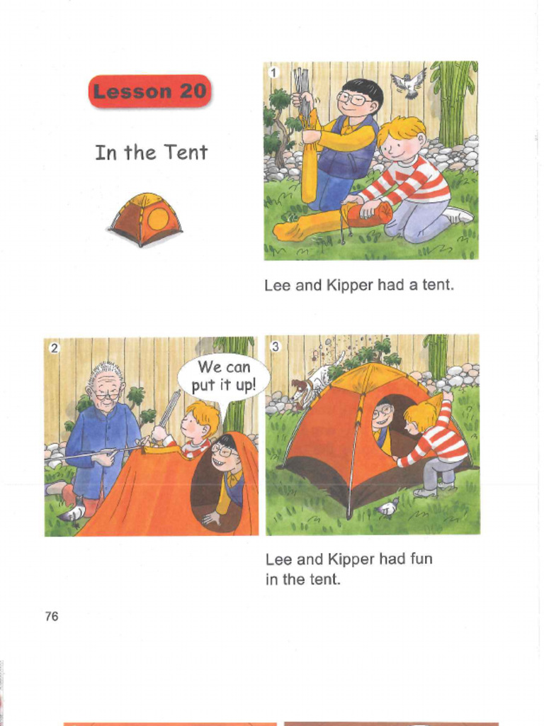 Lesson20 In the Tent | PDF