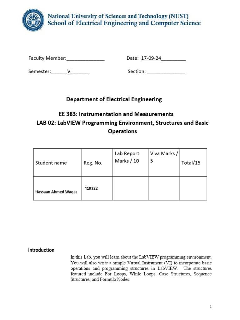 Lab1-419322W2 (1) | PDF | Data Type | Computer Programming