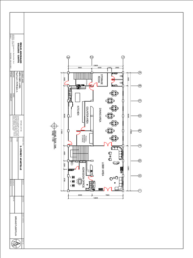 RCD Lab Plate No.1 Architectural Plans | PDF