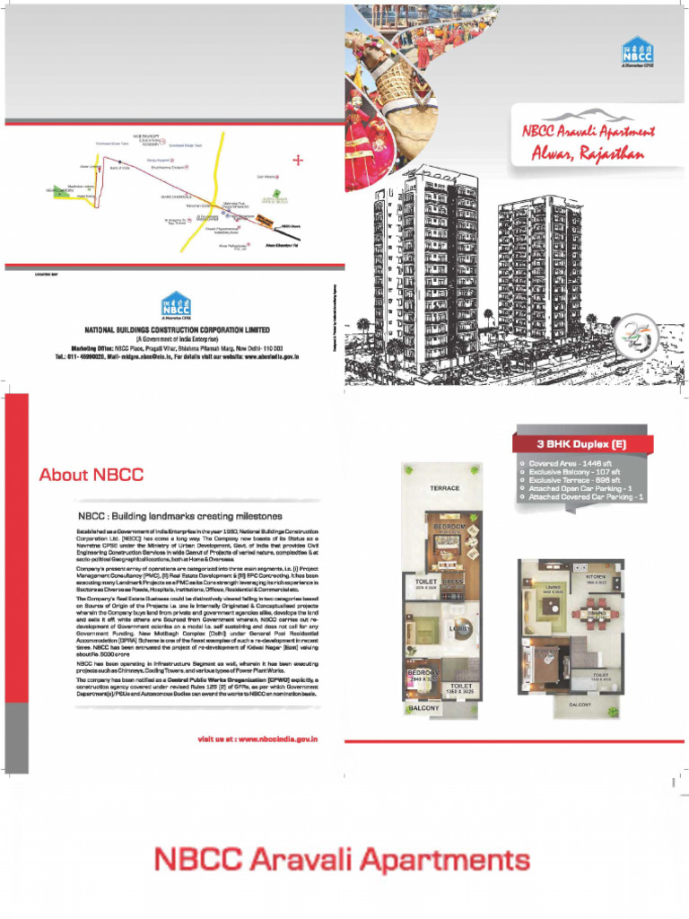 NBCC Aravali Brochure | PDF
