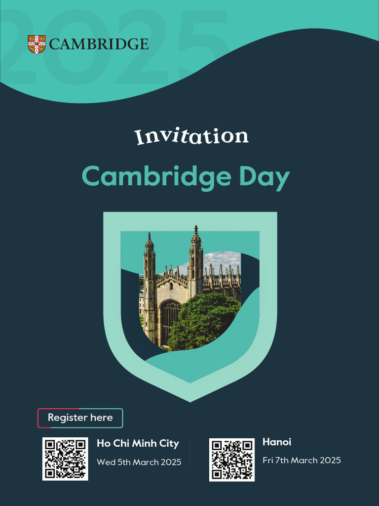 HCM Cambridge Day Invitation | PDF | Language Education | English As A ...