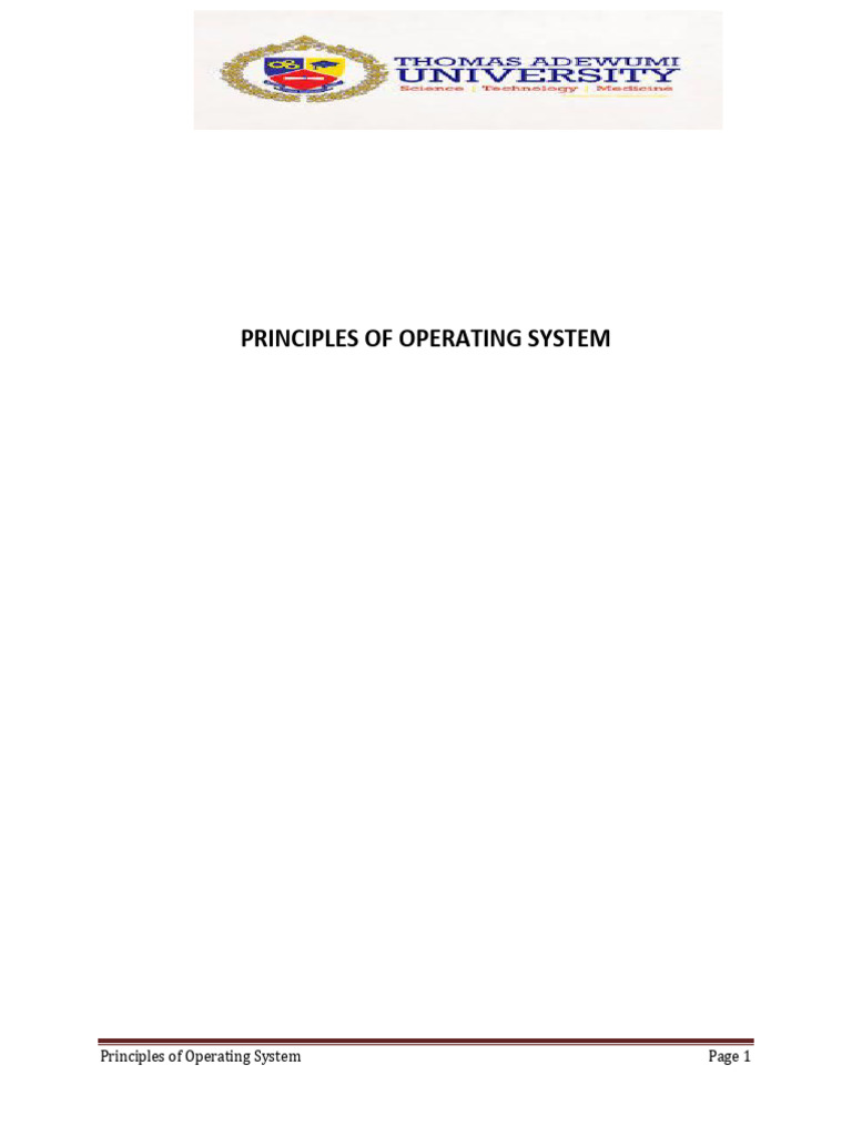 principles-of-operating-system-swe210_1716371553 | PDF | Operating System | Scheduling (Computing)