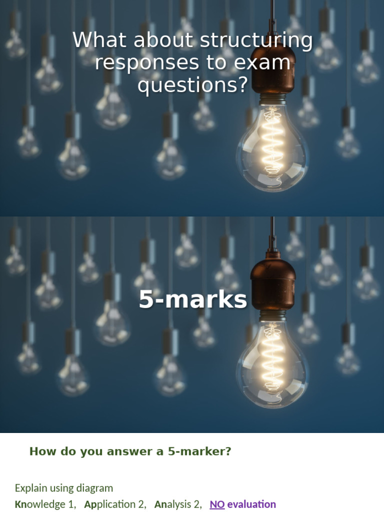 Exam Question Structure Guidance Economics | PDF | Government Budget ...