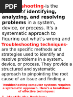 CompTIA Six-Step Troubleshooting Guide | PDF | Troubleshooting ...