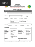 DSWD Form For Senior Citizen | PDF