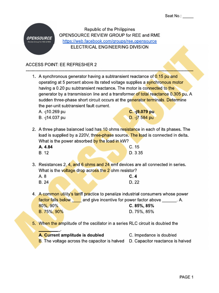 Access Point - Ee Refresher 2 | PDF