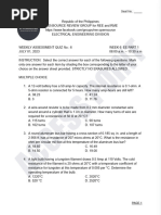General Physics II Equation Sheet | PDF | Capacitor | Electromagnetic Induction