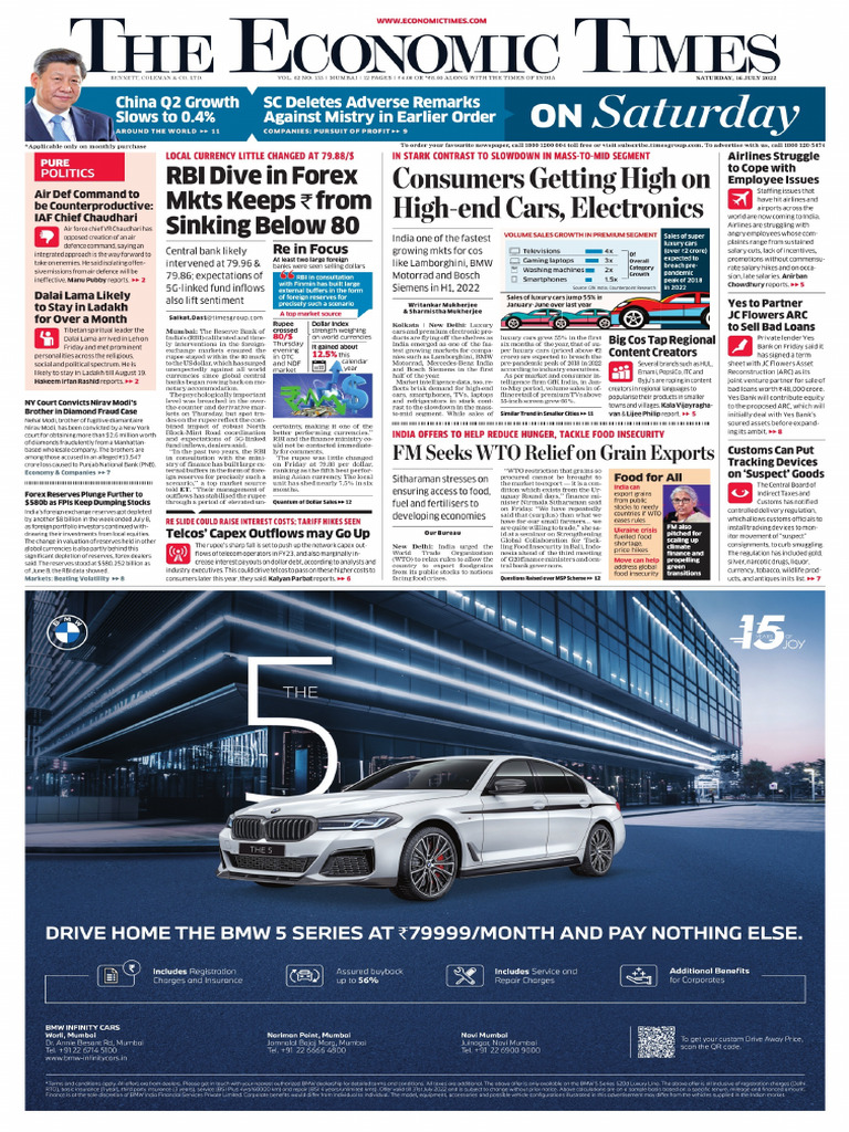 Economics Times | PDF