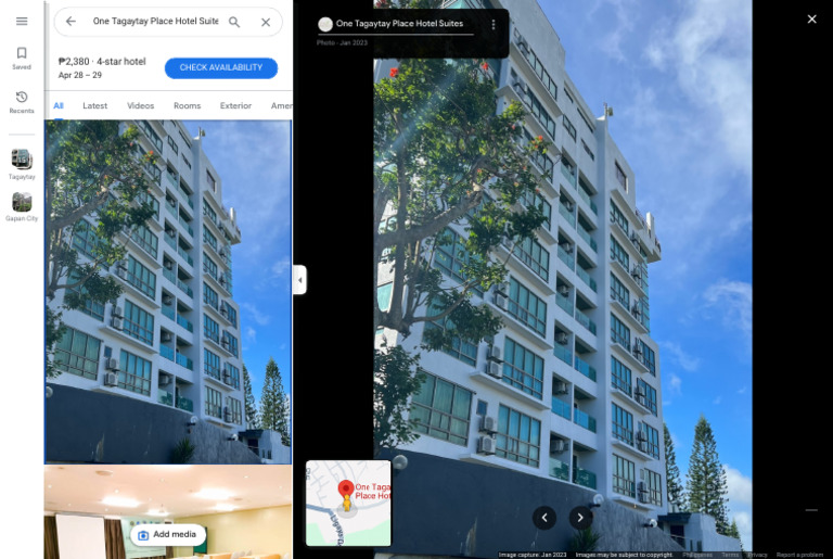 Tagaytay Southridge Estates - Google Maps | PDF