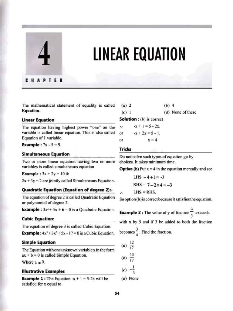 linear equations | PDF | Equations | Demand