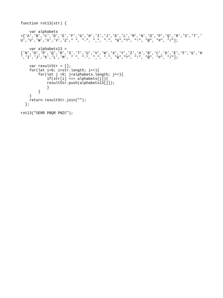 Caesars Cipher | PDF