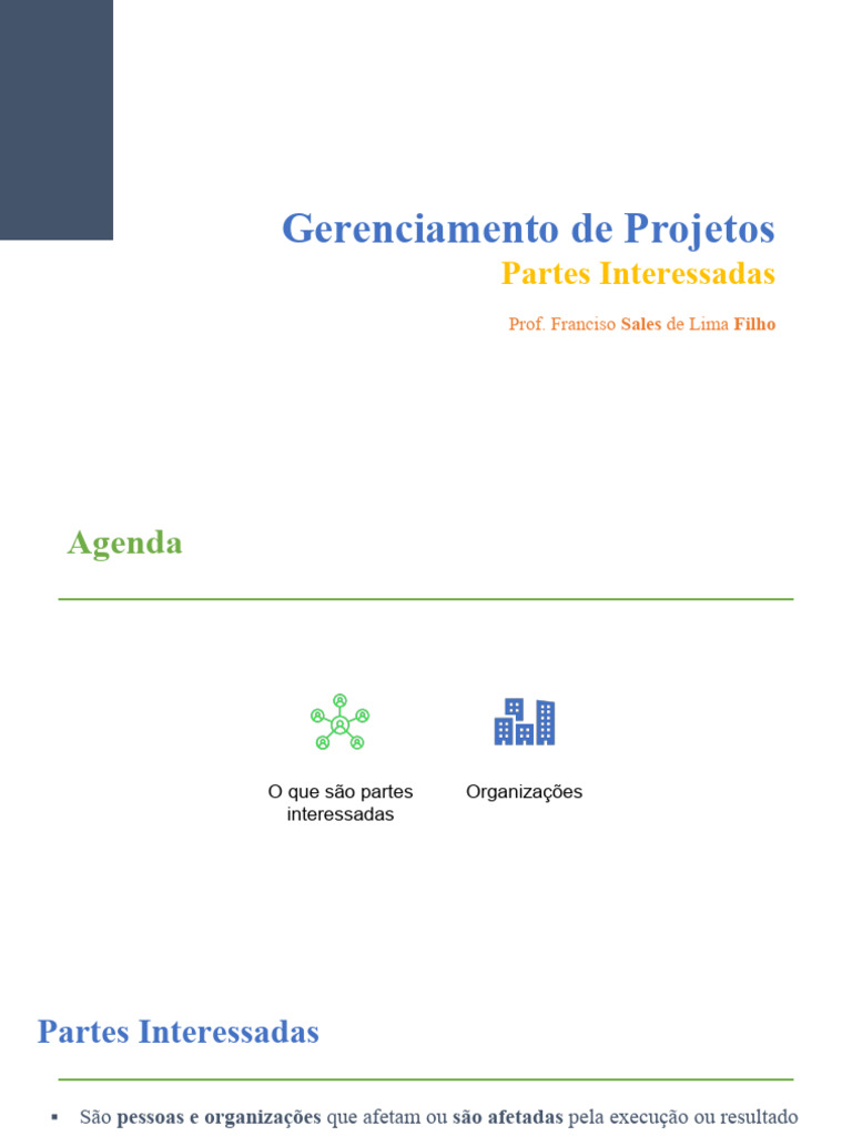 Gerenciamento de Partes Interessadas em Projetos | PDF | Business