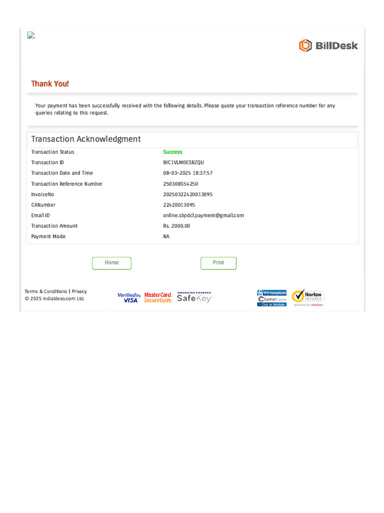 __ BillDesk Payment Gateway __ (1) | PDF