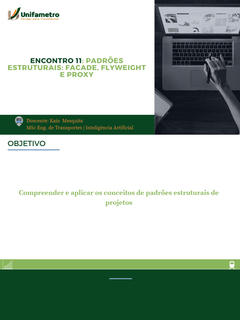 Aula 11 Padrões Estruturais Facade, Flyweight e Proxy | PDF | Biblioteca (informática) | Python ...