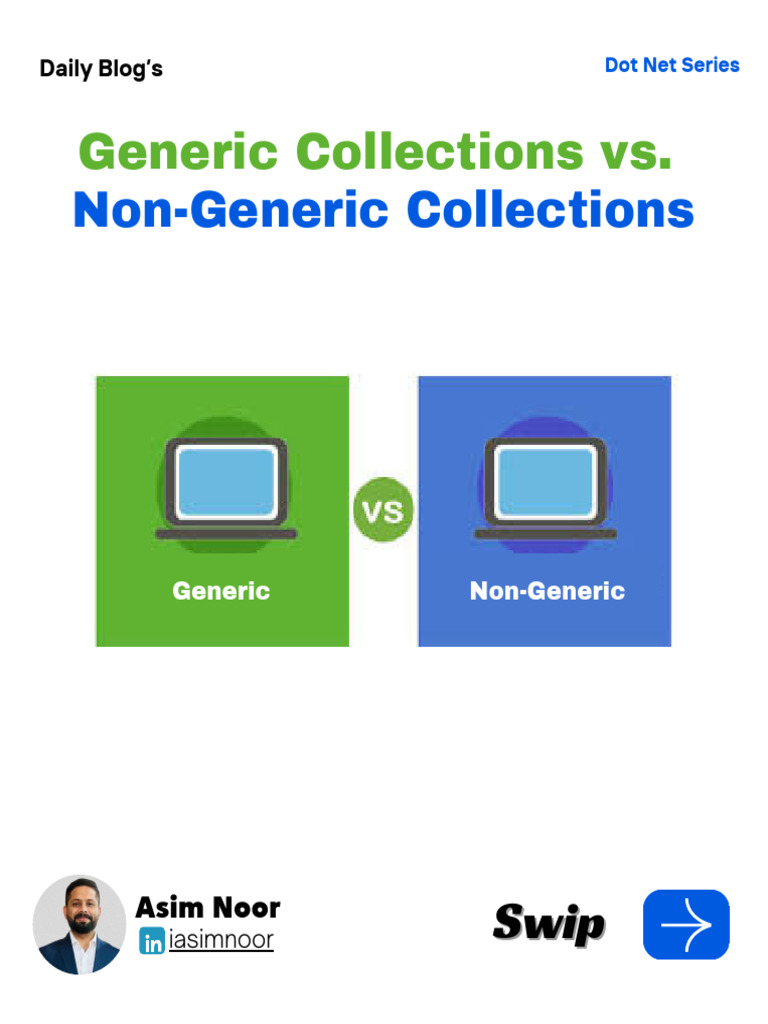 gENERIC cOLLECTION NON GENERIC COLLECTION | PDF