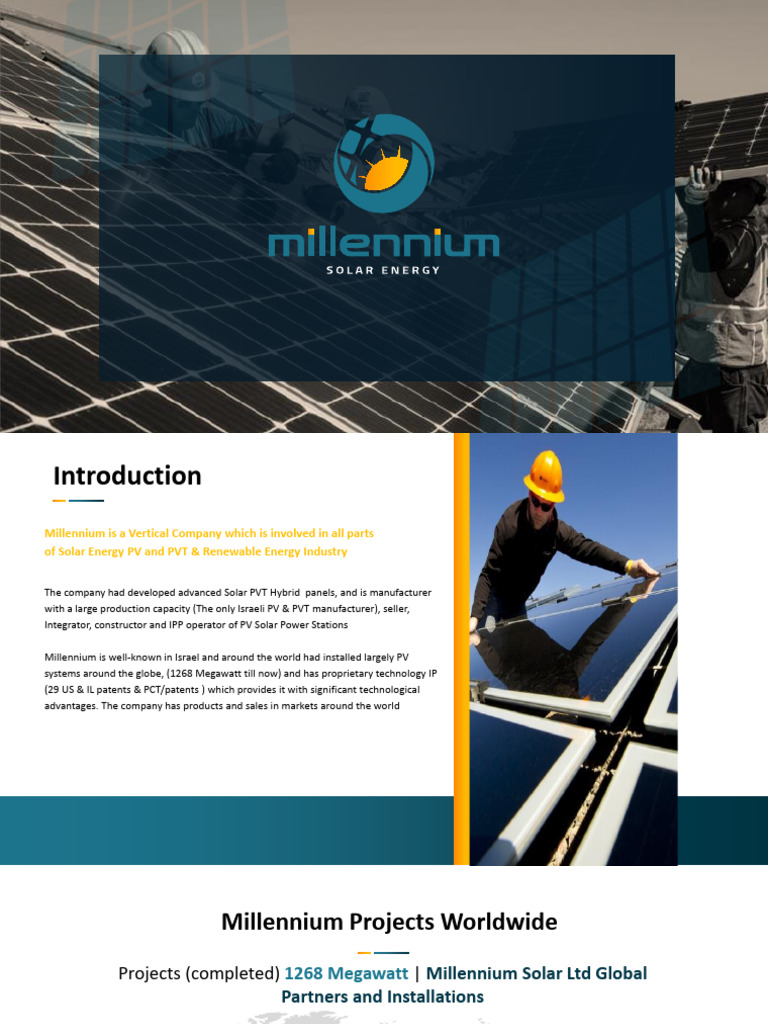 Millennium - Solar - Energy - REV - 13-1 9 2021 | PDF | Photovoltaics ...