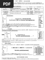 Past Simple - Tabelka | PDF