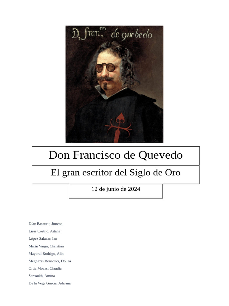 Quevedo y el Barroco en España | PDF | Barroco | Renacimiento