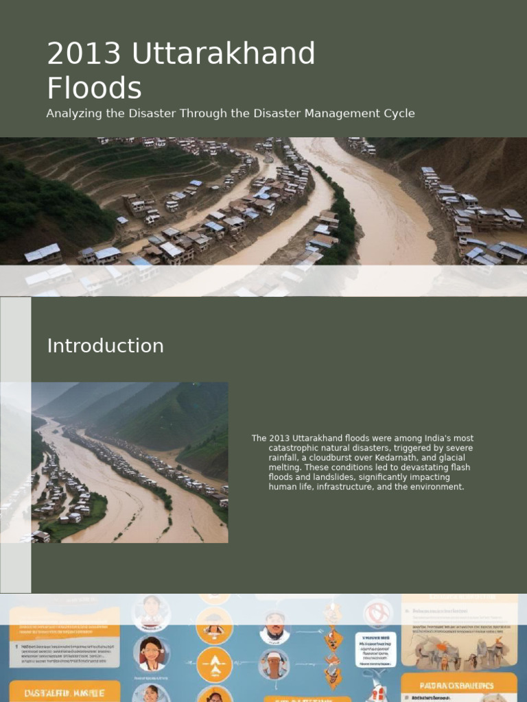 2013 Uttarakhand Floods Analysis | PDF | Emergency Management | Flood