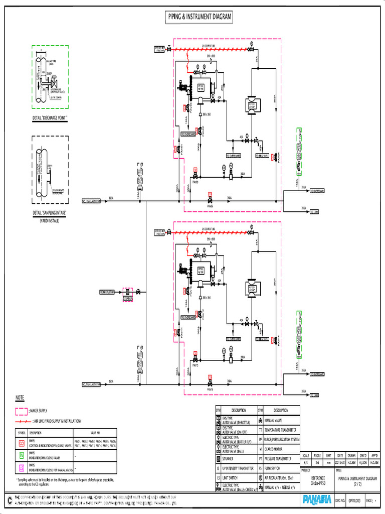 Pnid p750 (2sets) Filter Hor | PDF