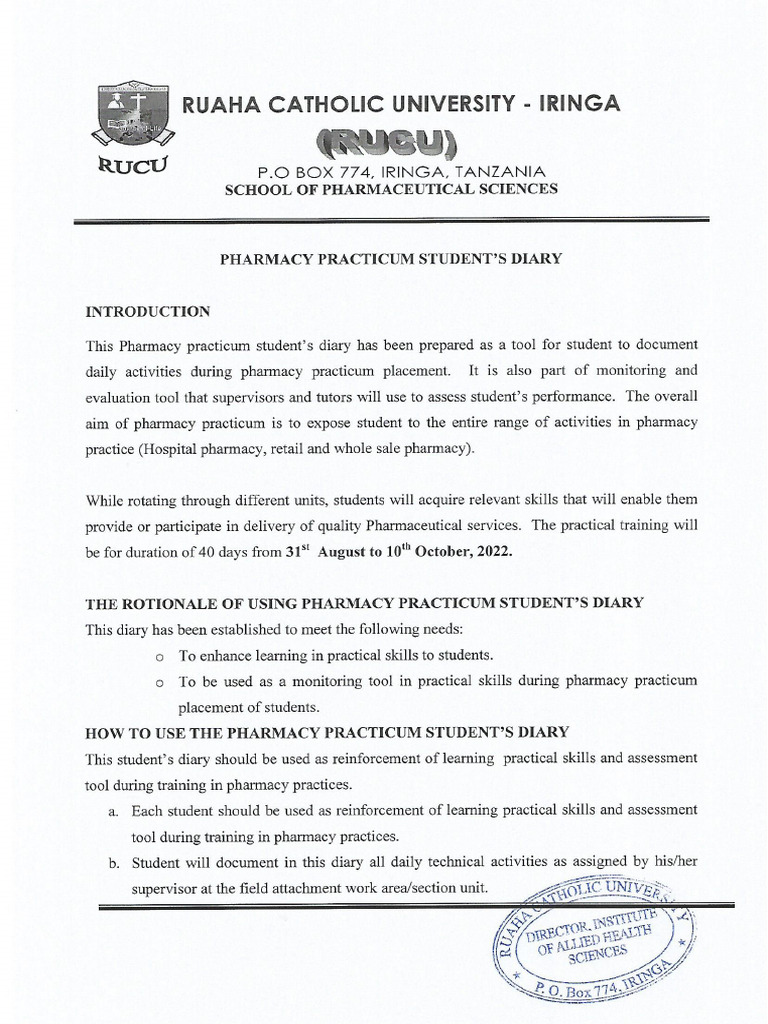 Diary Field Work | PDF