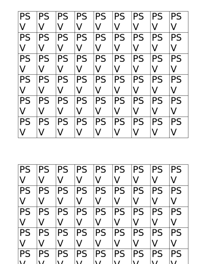PSV | PDF