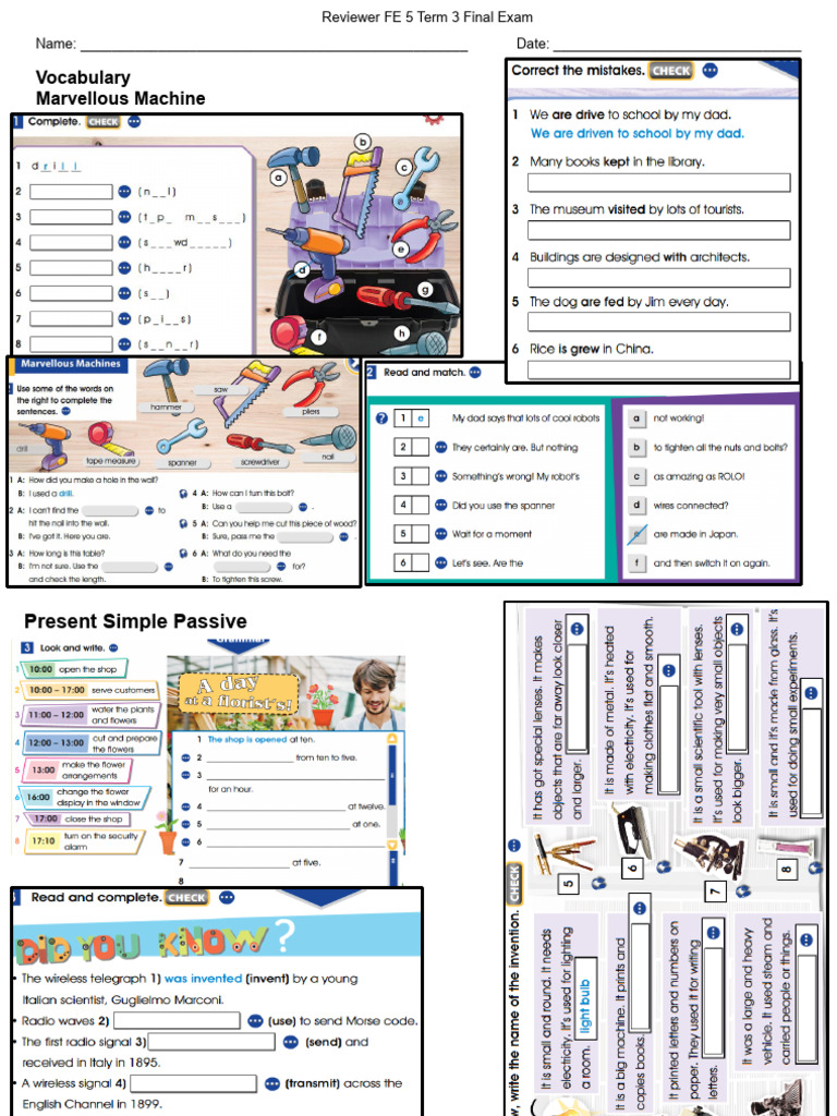 Reviewer FE GR 5 Term 3 Final Exam | PDF
