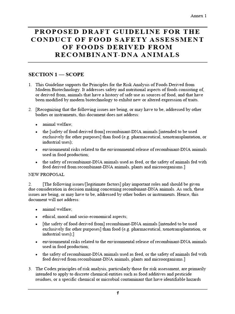 Anex 1 Revised - Abril2006 | PDF | Recombinant Dna | Gene Expression