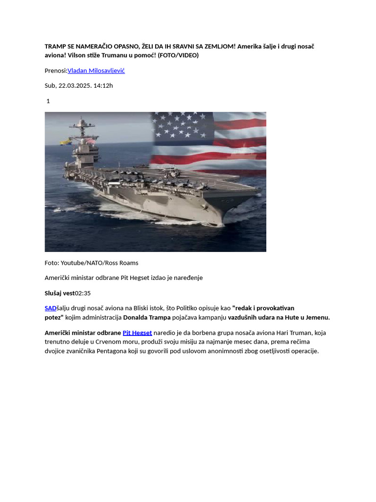 TRAMP SE NAMERAČIO OPASNO | PDF