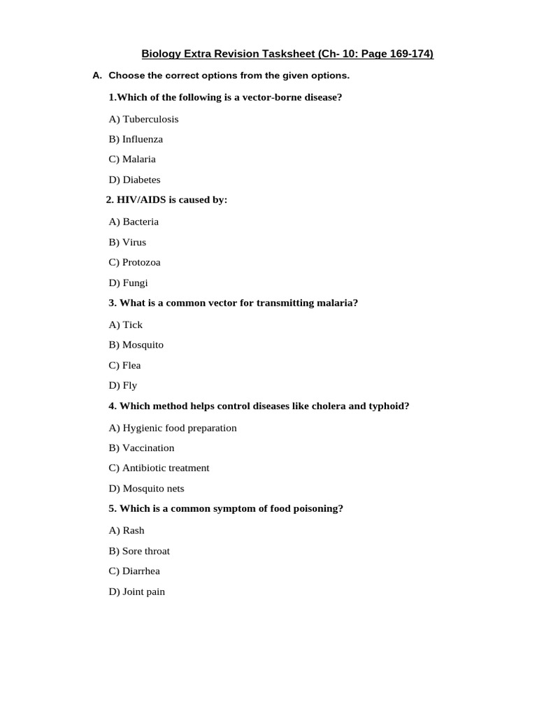 Extra Revision Ch-10 | PDF