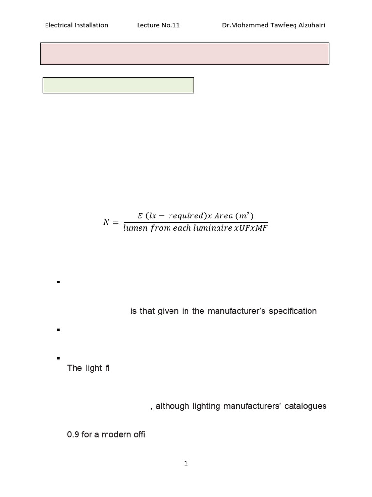 Lighting Design | PDF | Lighting | Electromagnetic Radiation
