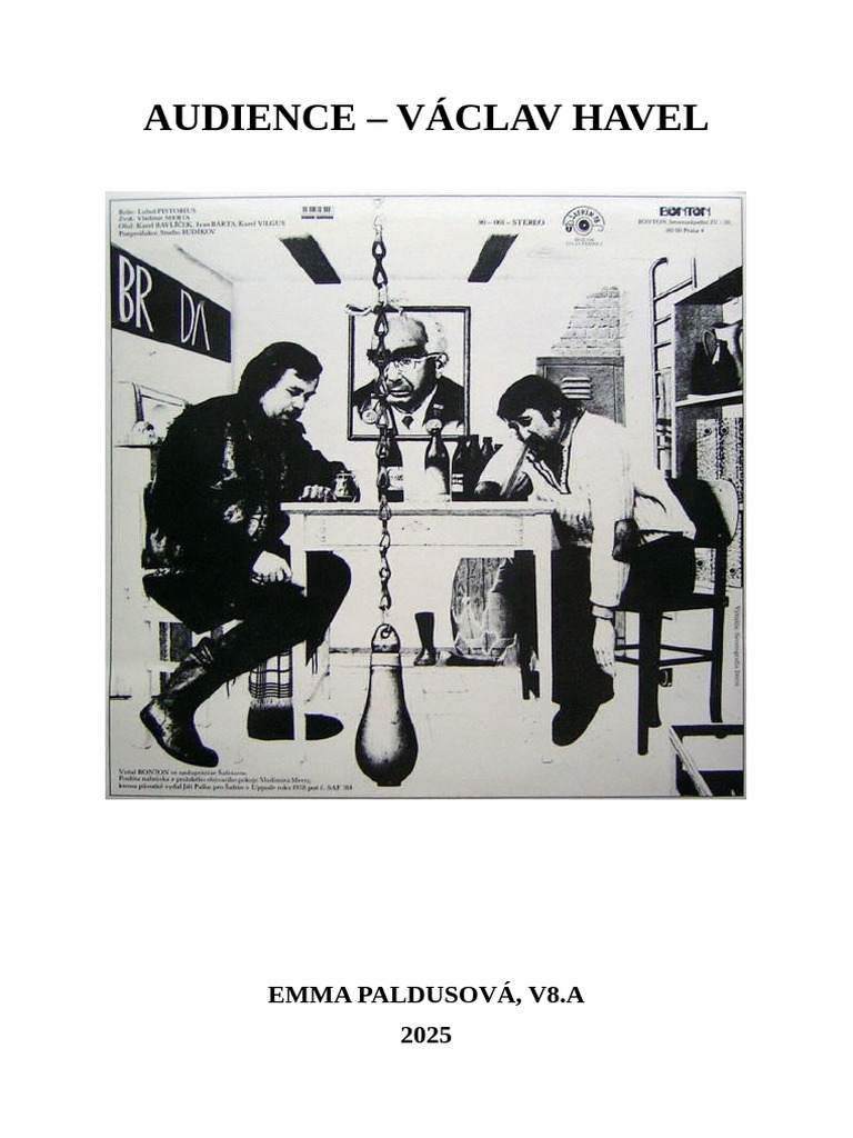 Audience - Václav Havel | PDF