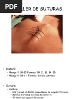 Informe de Tipos de Suturas Medico 2025 | PDF | Cirugía | Especialidades Medicas