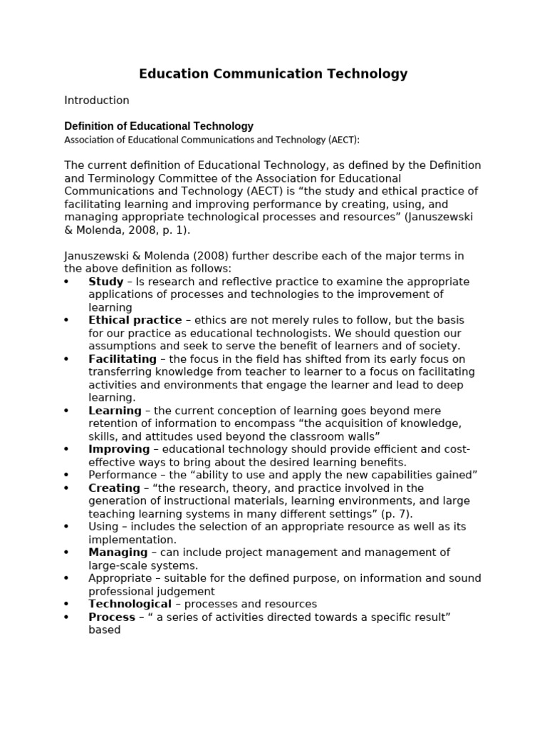 Essentials of Educational Technology | PDF | Learning | Educational ...