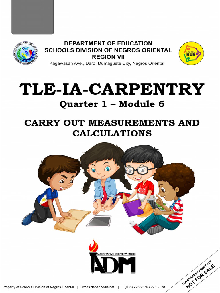Module 6 - Carpentry-7-8 For Student | PDF | Foot (Unit) | Inch