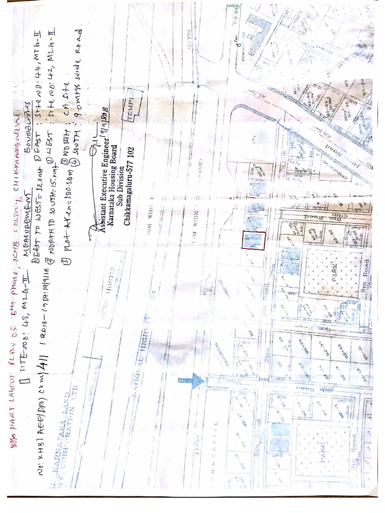 Revenue Survey Map o | PDF