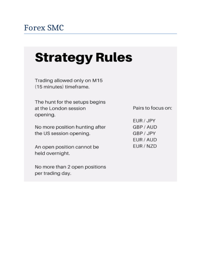 Forex SMC | PDF
