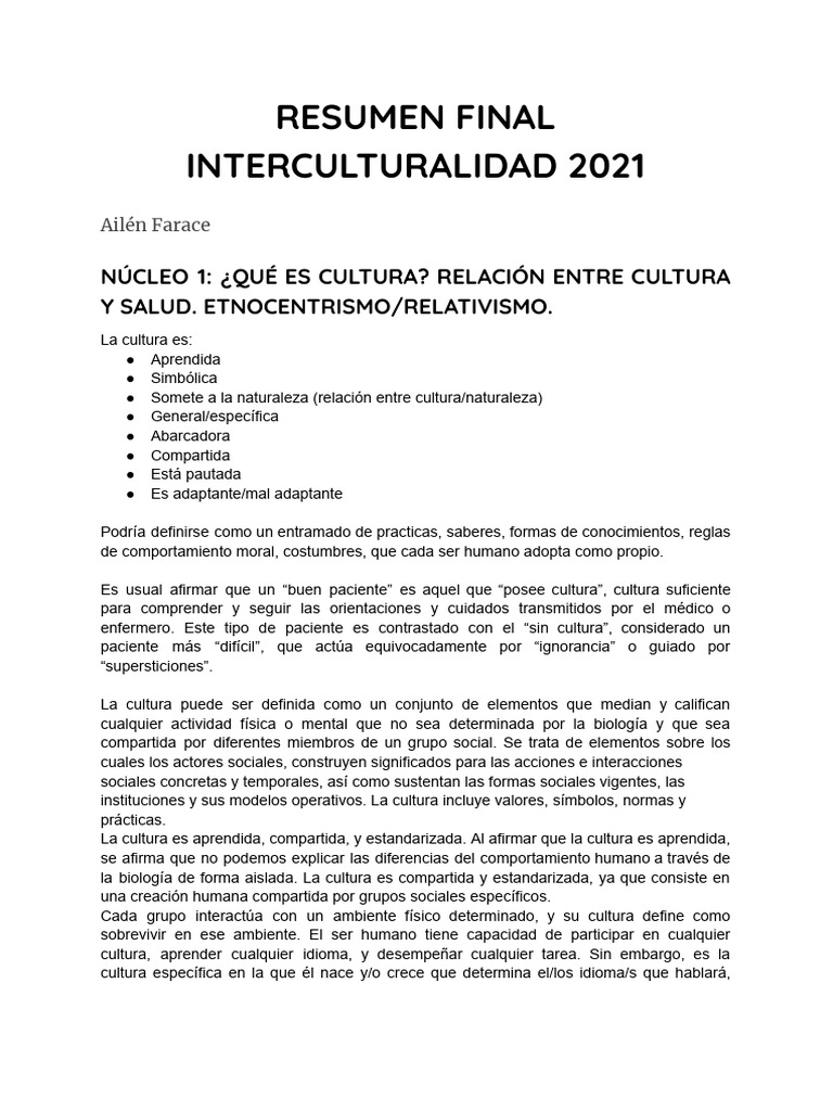 FINAL INTER | PDF | Estratificación social | Feminismo