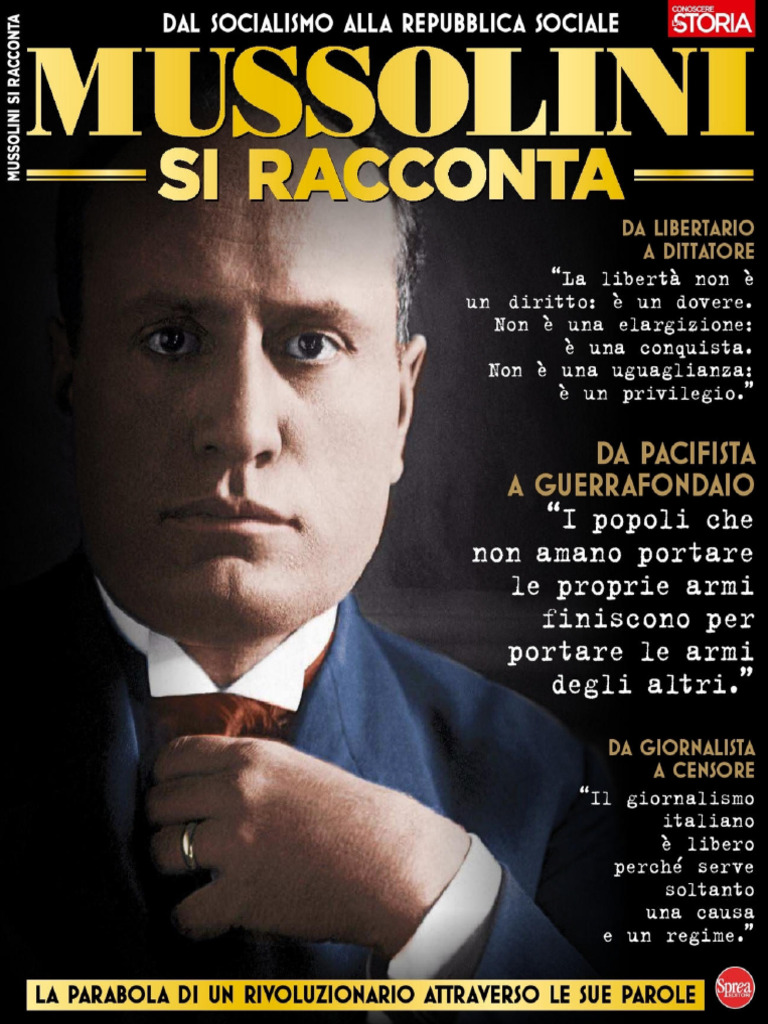 Mussolini Si Racconta | PDF