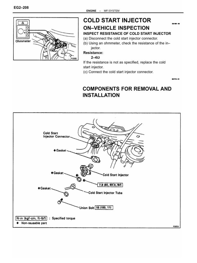 Cold Start Injector | PDF