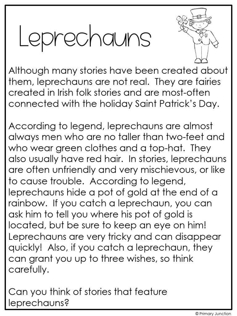 Reading Text - ST Patricks Day | PDF