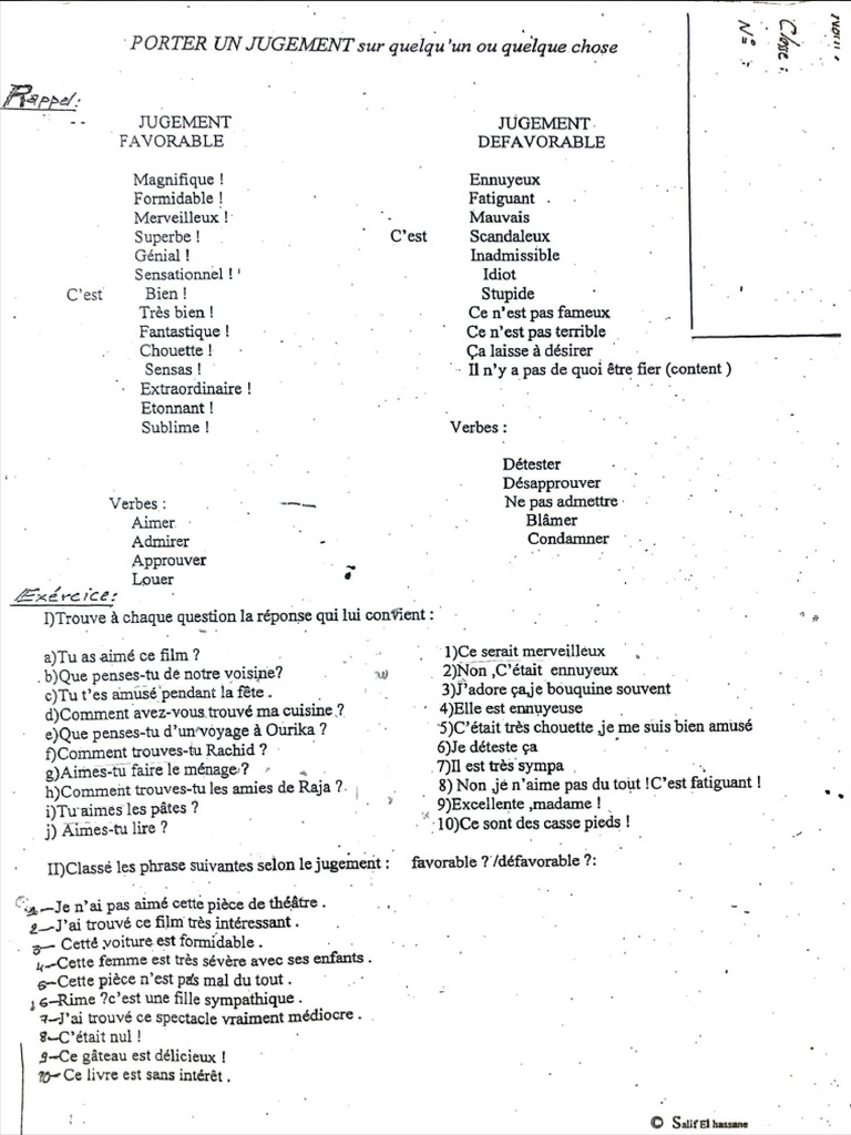 La Modalisation | PDF