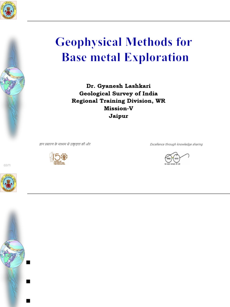 GP Methods Mineral Exploration | PDF | Gravity | Geophysics