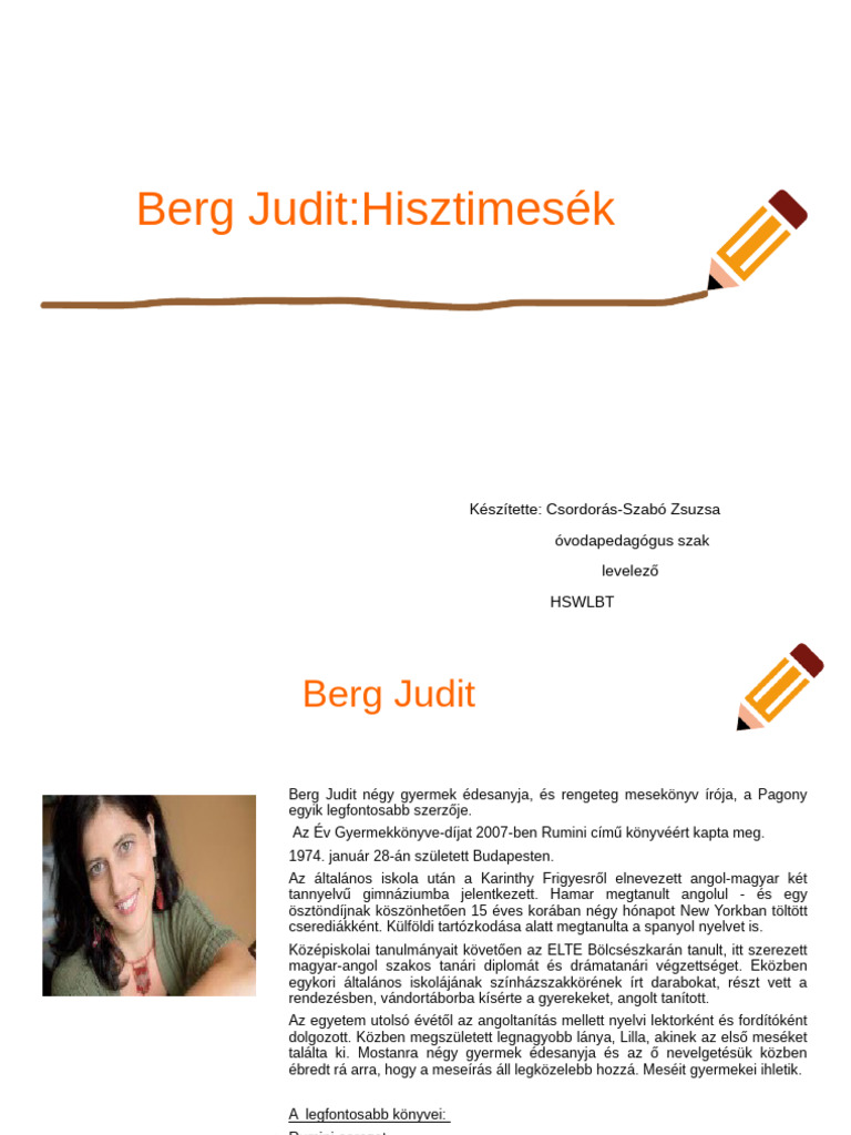 Gyermekirodalom Beadandó | PDF