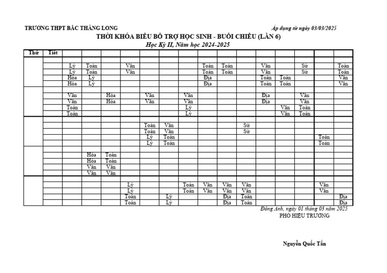 TKB HS BoTro12 Lan6 2024-2025 | PDF