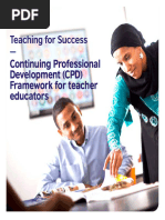 SACE CPTD Handbook | PDF | Teachers | Educational Assessment